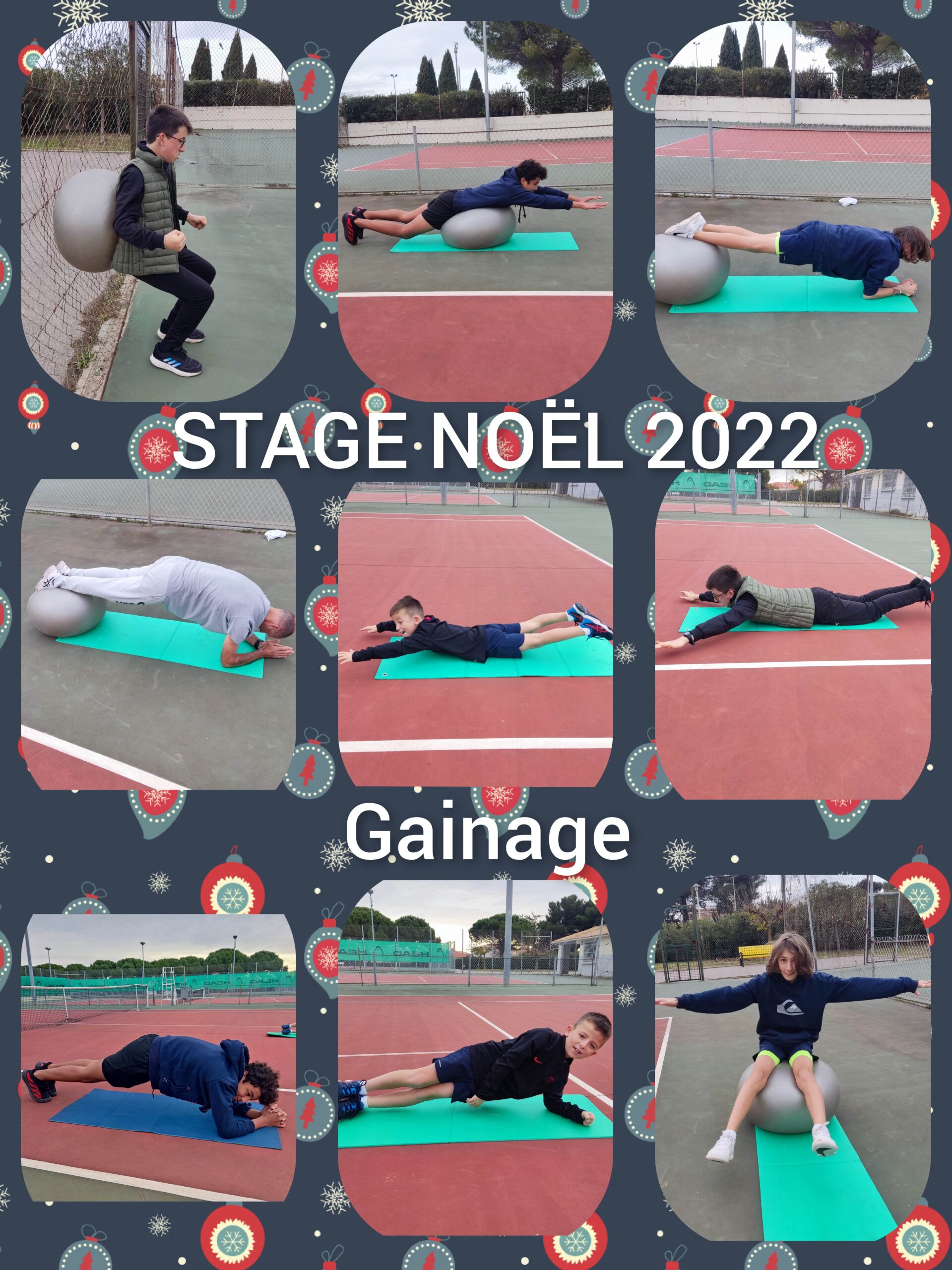 Stage Noël un peu de gainage - Pascal Damette