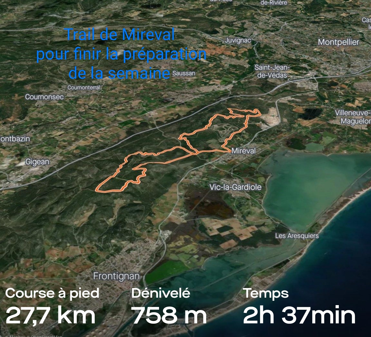 Trail de mireval - Pascal Damette